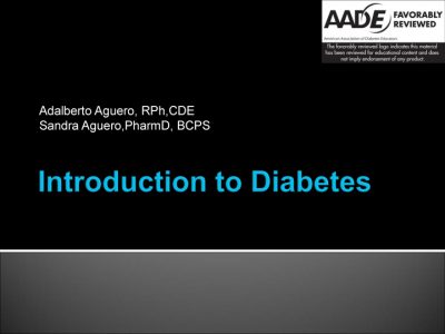 Introduction to Diabetes – Diabetes Education Guide